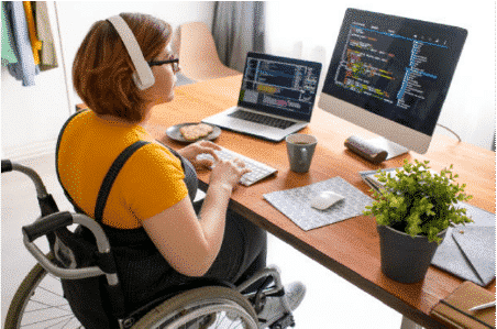 Domotique - Motorisation de porte handicap - AdjustHome